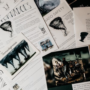Extreme Weather Book + Tornado Unit Study Bundle - Etsy