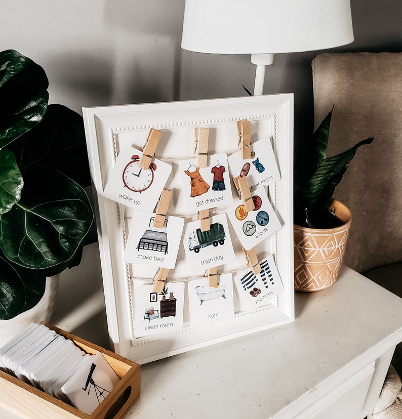 Daily Rhythm Cards & Weather Wheel Bundle - Etsy