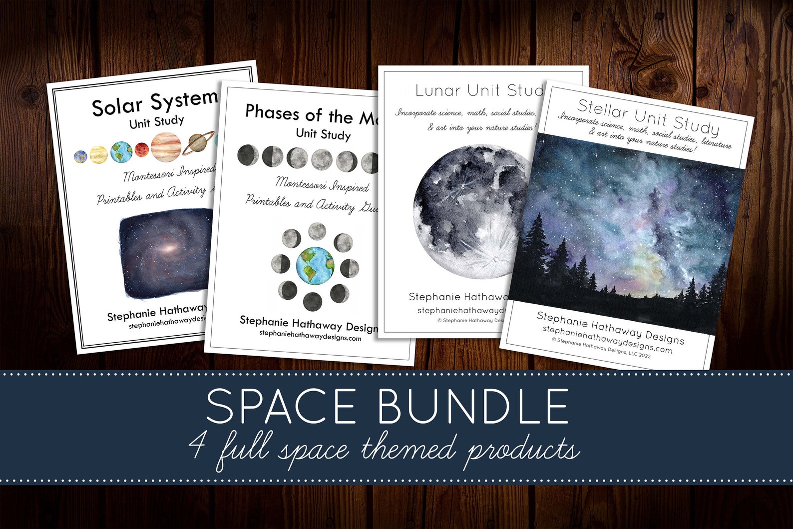 Space Unit Study Bundle - Etsy