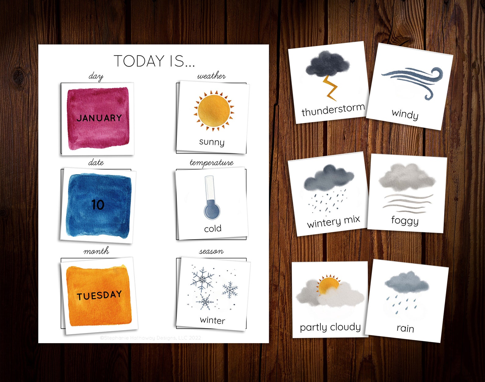 Editable Daily Rhythm Cards and Visual Schedule - Etsy