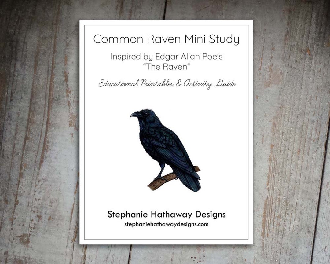 Raven Mini Unit Study - Etsy