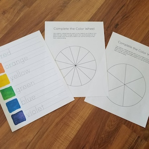 Color Theory Unit Study - Etsy