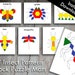 7 Insect Bug Pattern Block Tangram Puzzles Printable Digital Download ...