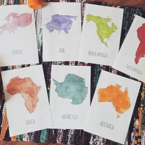 7 Continents Curriculum Bundle - Etsy