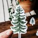 Evergreen Tree Sticker - Etsy