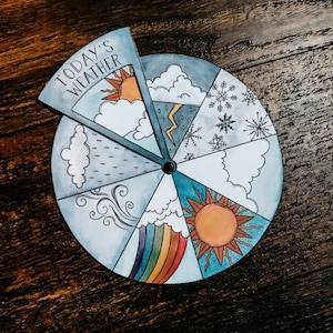 Daily Rhythm Cards & Weather Wheel Bundle - Etsy