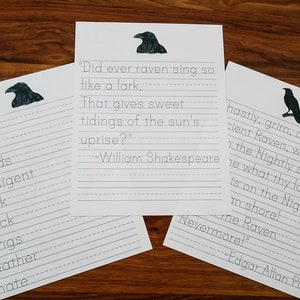 Raven Mini Unit Study - Etsy