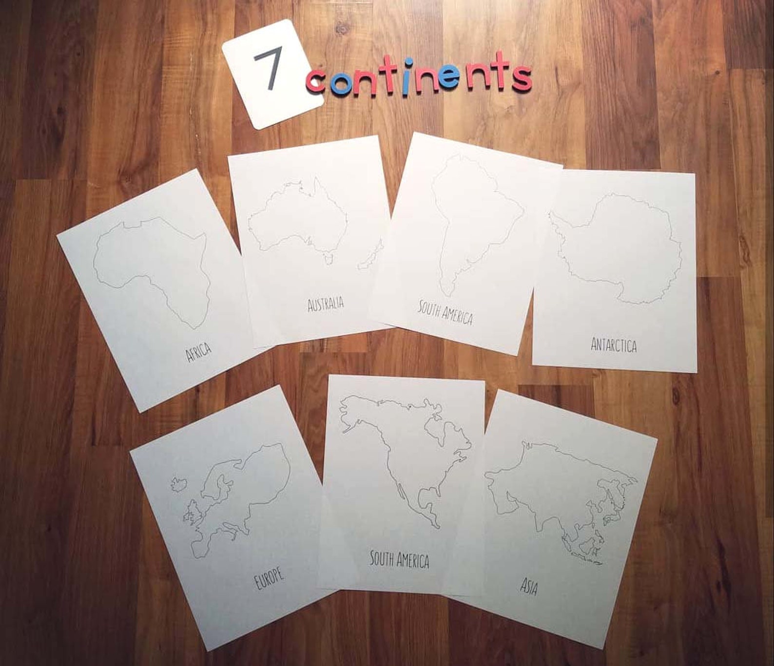 7 Continents Curriculum Bundle - Etsy