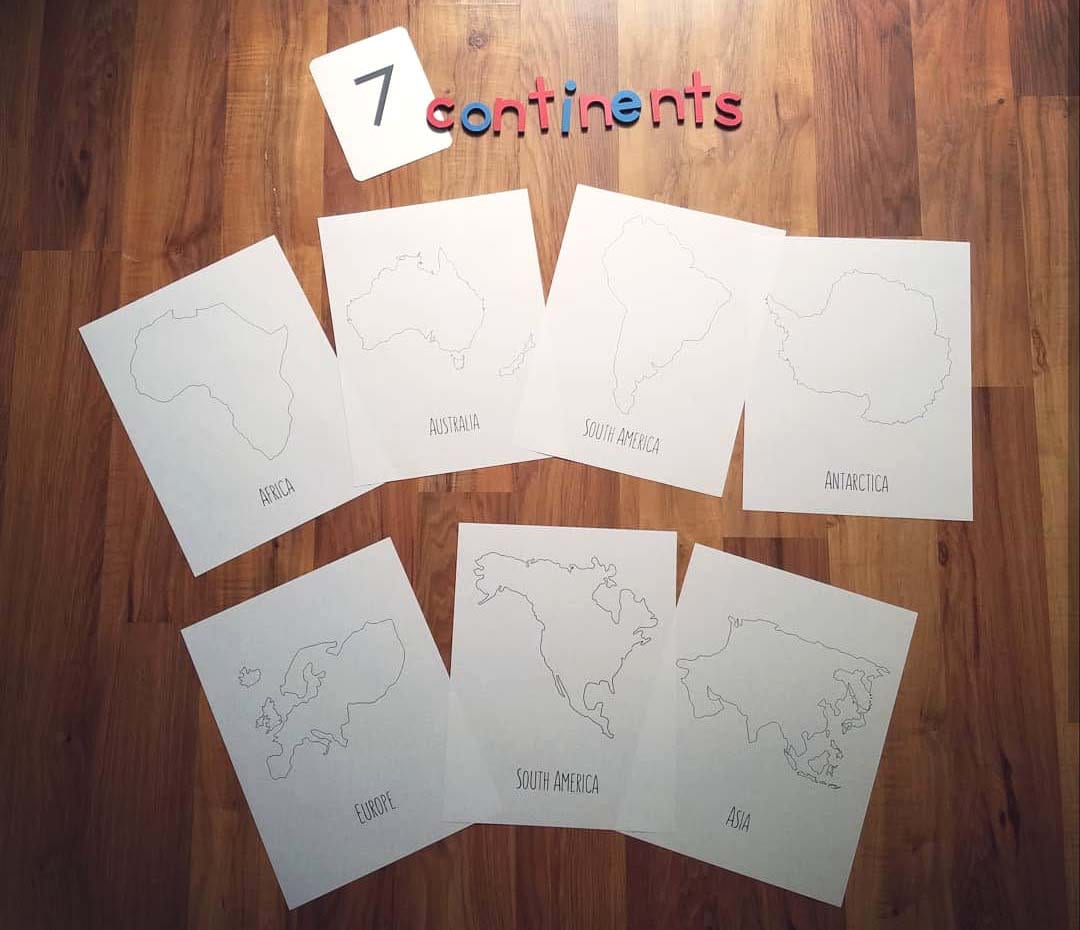 7 Continents Curriculum Bundle - Etsy