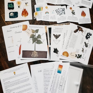 Light Unit Study Physical Bundle - Etsy
