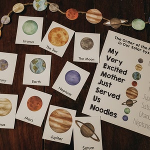 Space Unit Study Bundle - Etsy