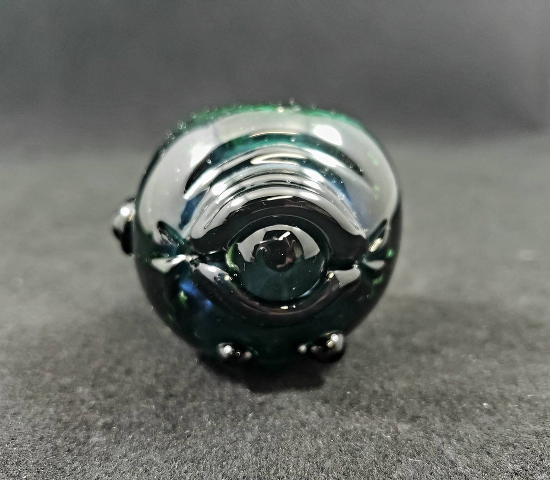 Experimental Green Monster Pipe / Monster Glass / Frit Pipe / Smoking ...