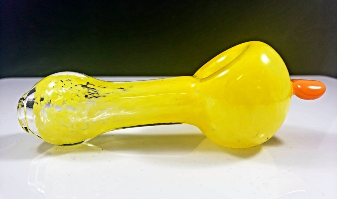 Duck Pipe / Duck Bowl / Quack / Duck Glass Pipe / Smoking Bowl - Etsy