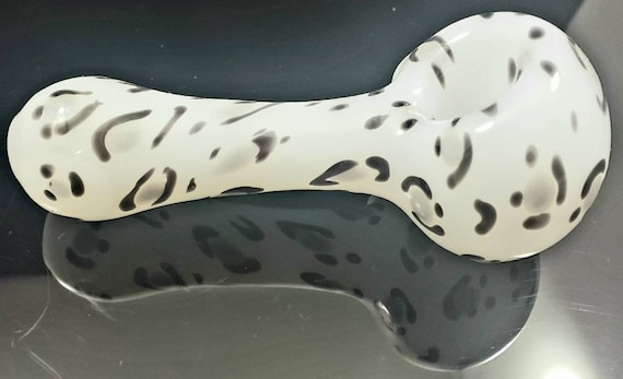 Leopard Print Glass Pipe