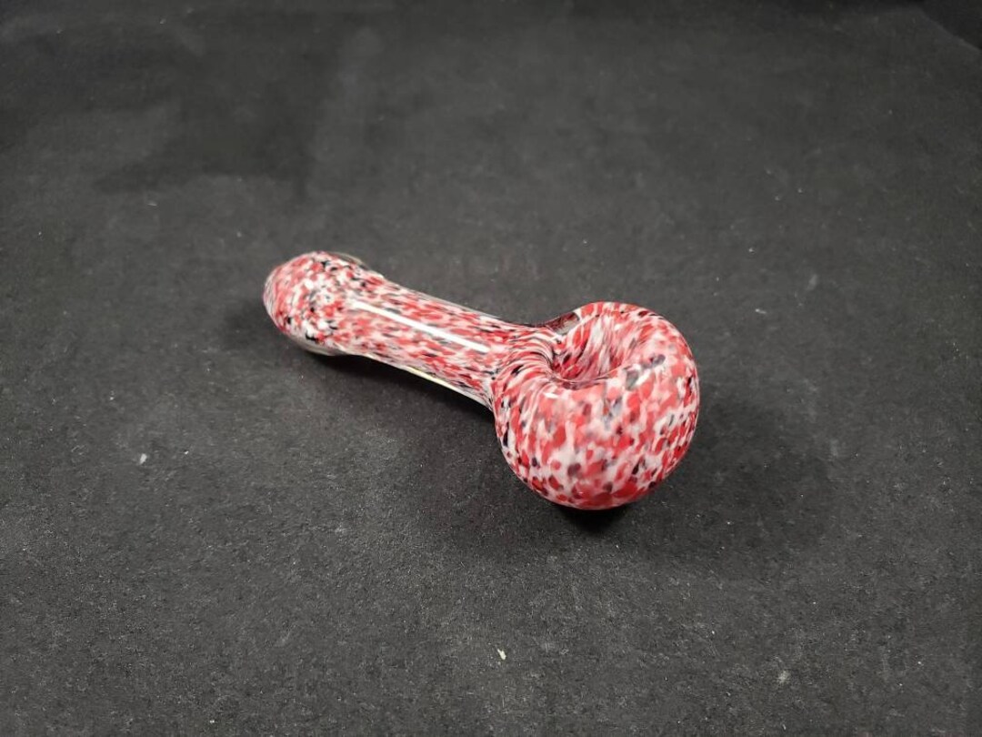 Football Glass Pipe / Atlanta / Georgia / Frit Glass / Smoking Bowl - Etsy