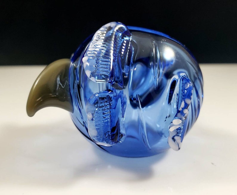 Shark Fin Glass Pipe / Wave Bowl / Ocean Pipe / Sea Bowl / - Etsy