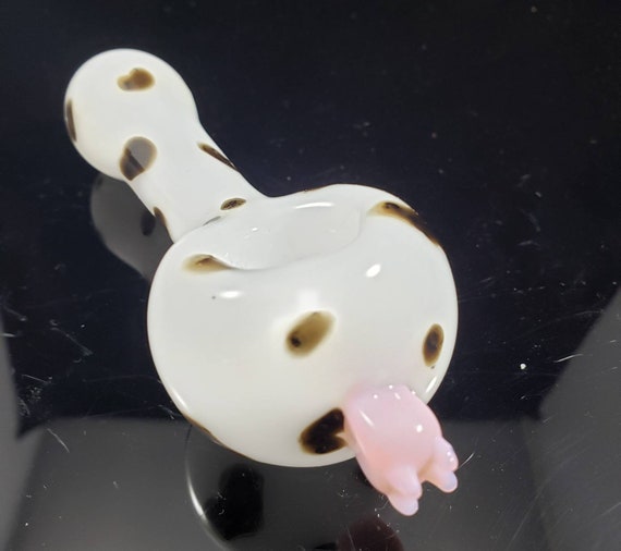 Leopard Print Glass Pipe