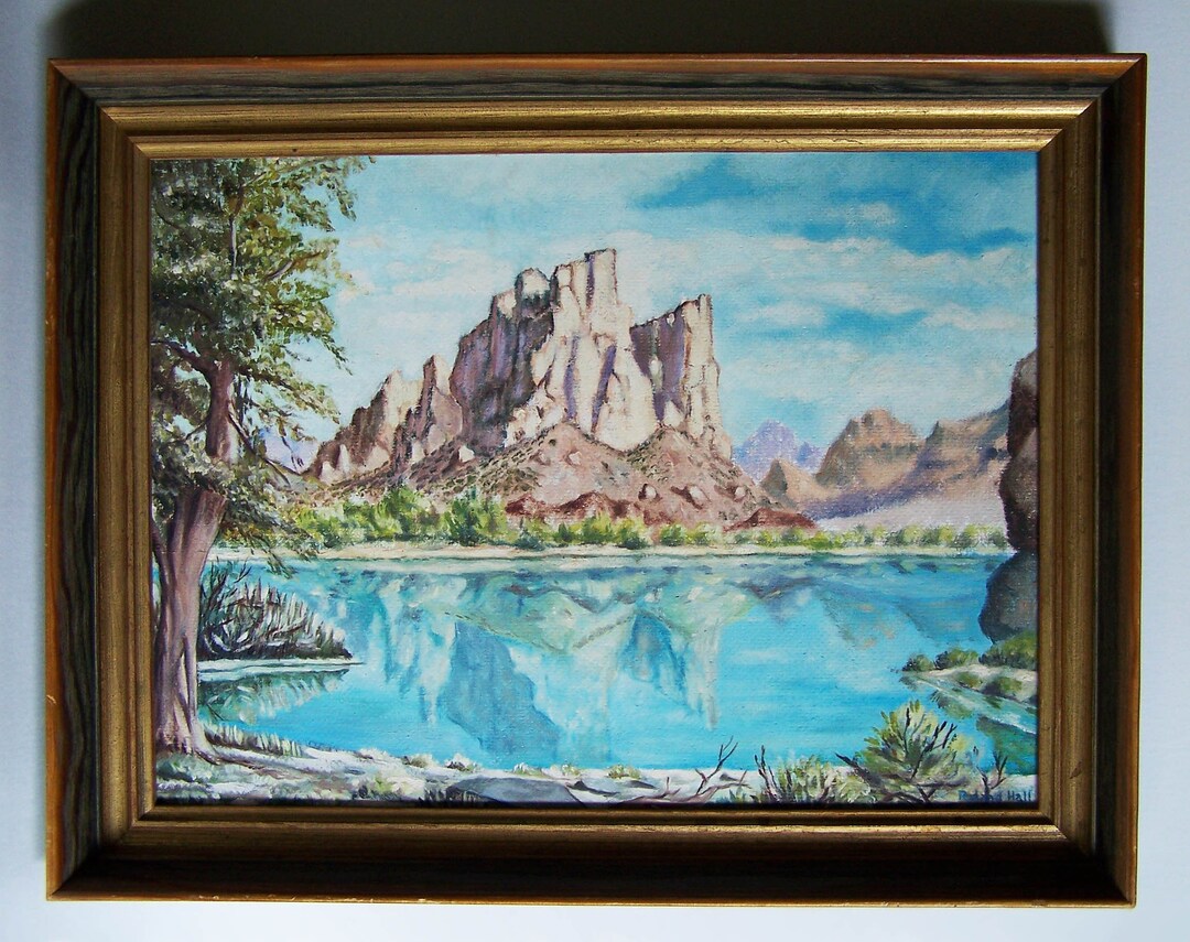 California Artist Roland Hall - American 20th Century Landscape ...