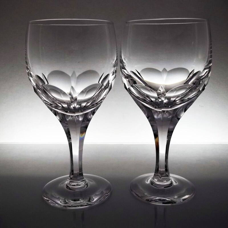 Atlantis Crystal Glasses - Etsy
