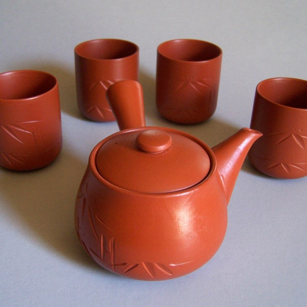 Vintage Japanese Kyusu Tea Set - Etsy