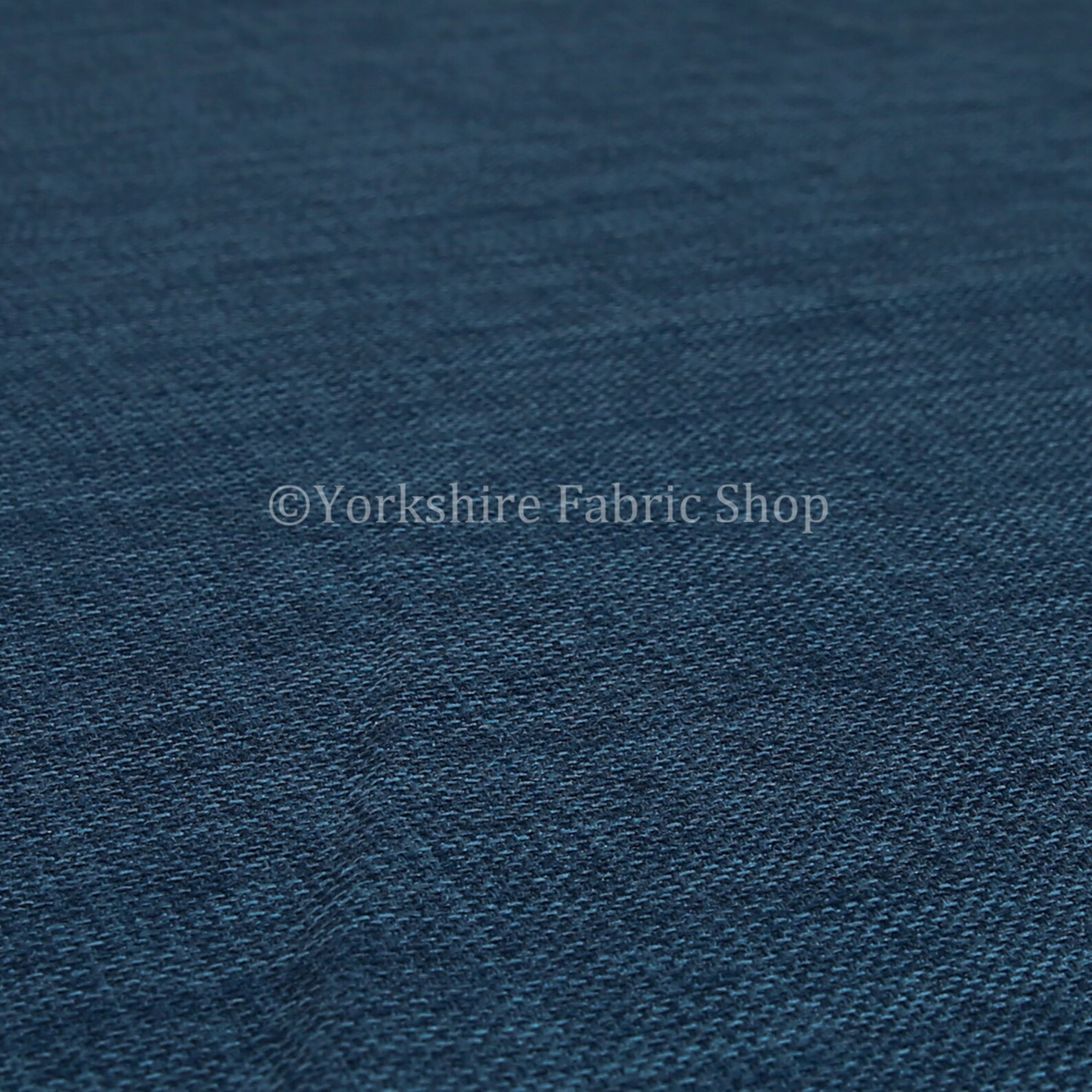 New Soft Designer Linen Look Navy Blue Chenille Fabric Perfect | Etsy