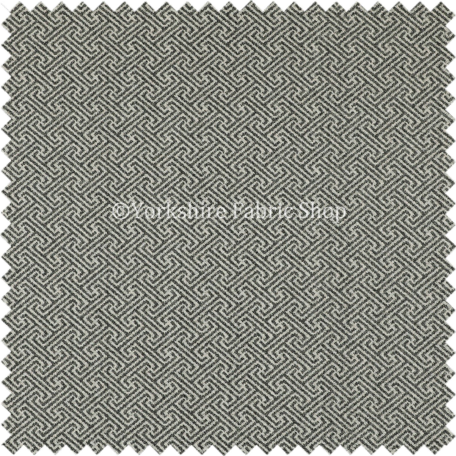 Soft Modern Geometric Pattern Wool Textured Grey Upholstery | Etsy