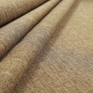 Hard Wearing Linen Effect Upholstery Fabric for Curtains, Cushions ...