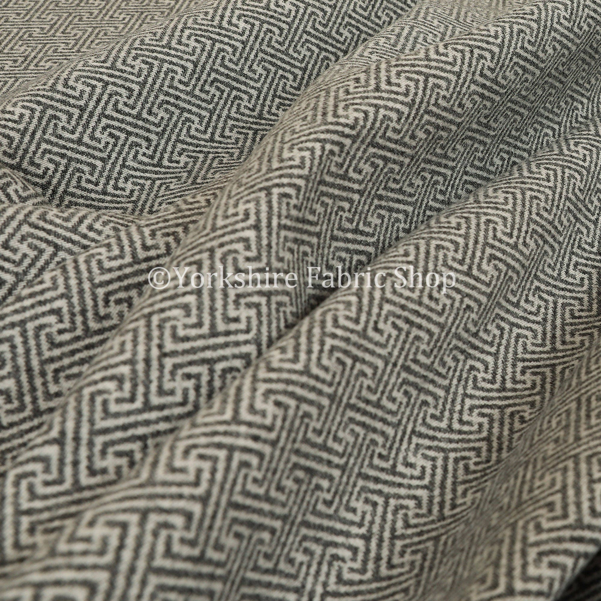 Soft Modern Geometric Pattern Wool Textured Grey Upholstery | Etsy