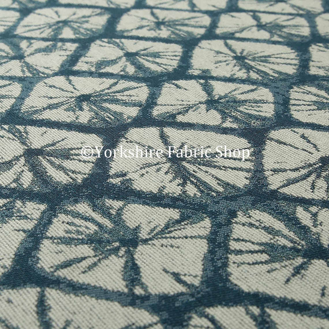 New Geometric Stone Marble Pattern Cream Blue Colour Chenille - Etsy