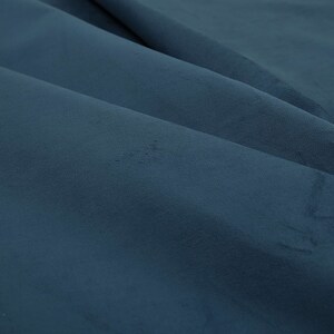Plain Matt Soft New Blue Velvet Fabric Moleskin Textured Upholstery ...