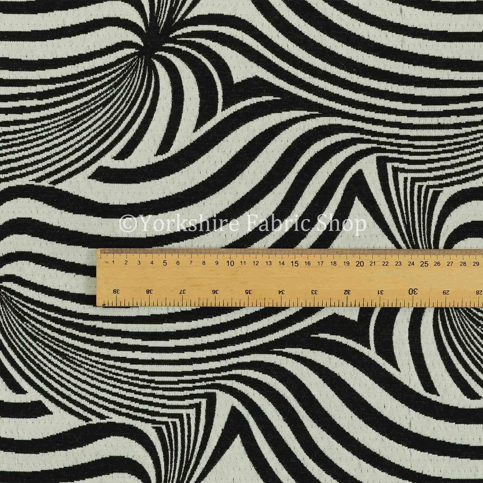 Modern Funky Stripe Zebra Style Design Black White Lightweight - Etsy