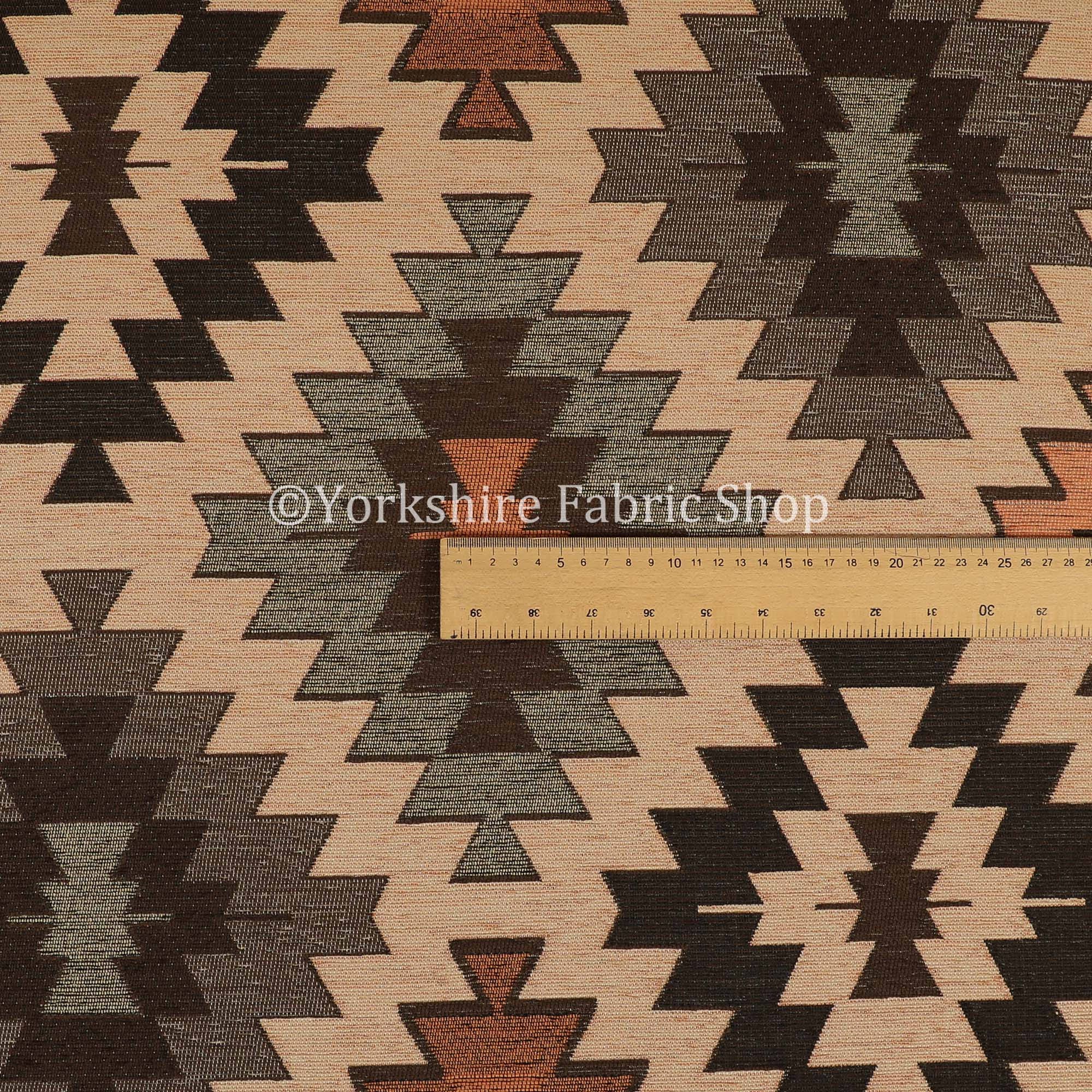 Traditional Kilim Aztec Inspired Pattern Orange Brown Colour - Etsy
