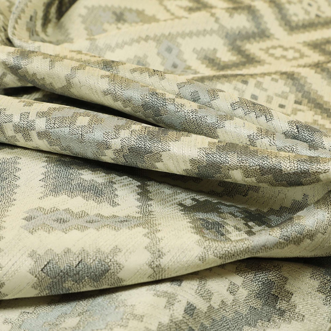 New Modern Tetris Geometric Pattern Upholstery Curtain Furnishing ...