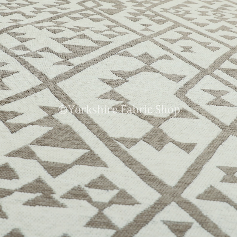 New Modern Geometric Aztec Pattern Cream Brown Interior Soft - Etsy