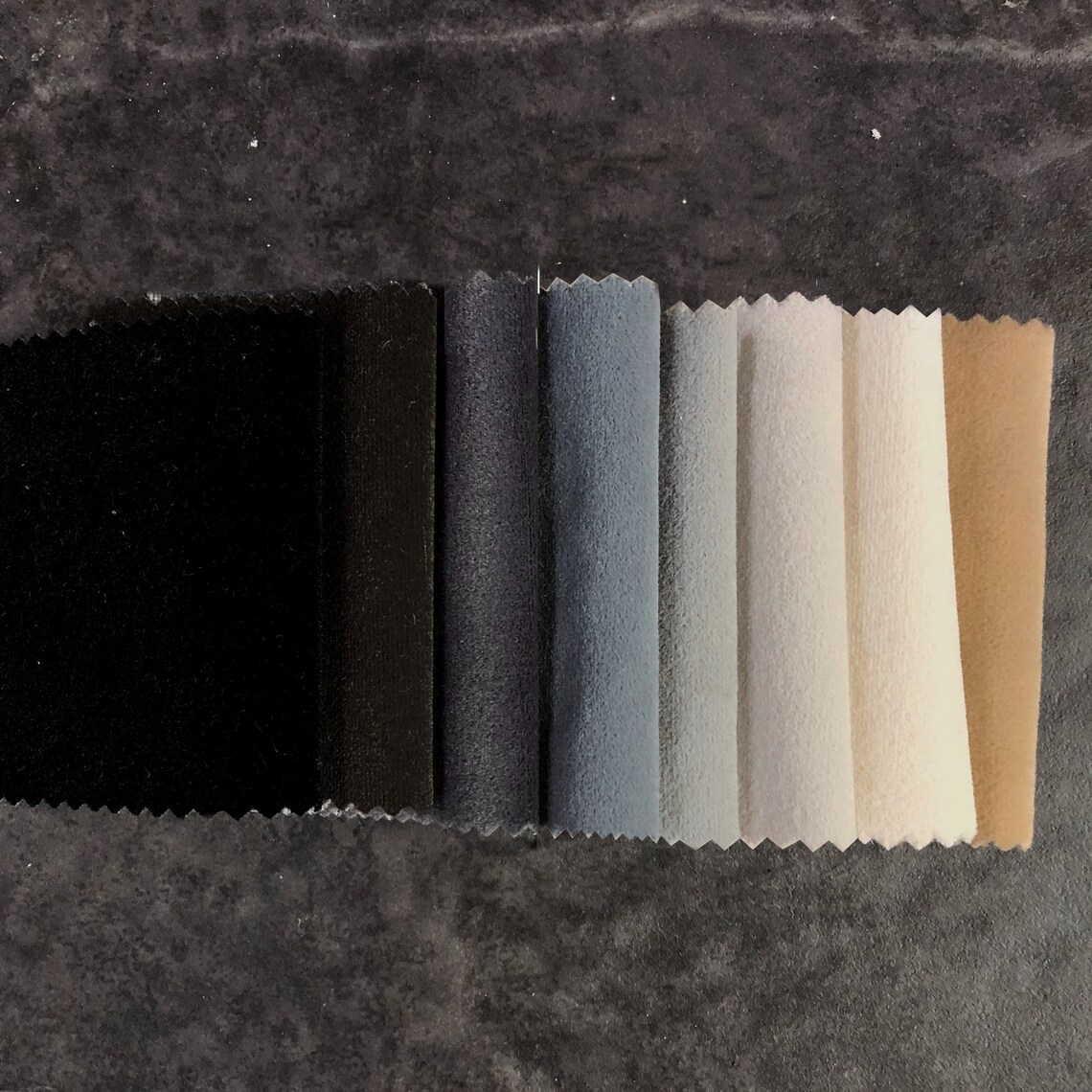 Super Soft Brushed Velvet Upholstery Fabric for Curtains, Cushions ...