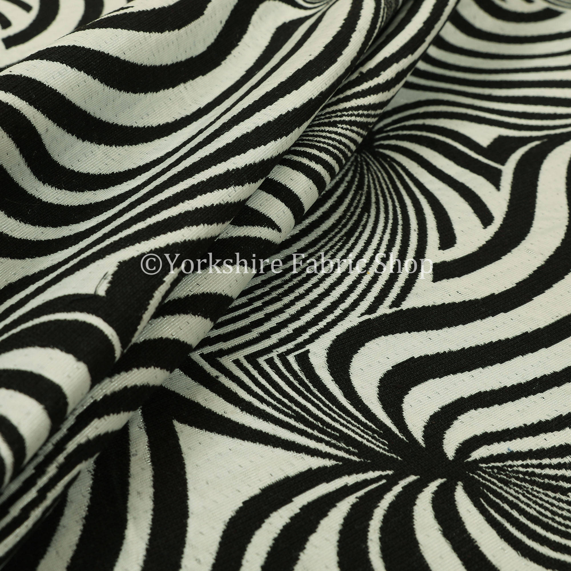 Modern Funky Stripe Zebra Style Design Black White Lightweight - Etsy