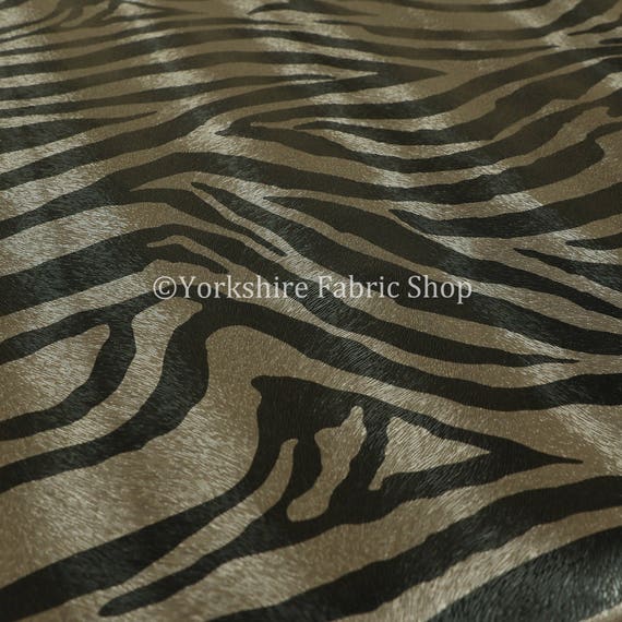 Faux Leather Vinyl Animal Zebra Theme Black Violet Colour | Etsy