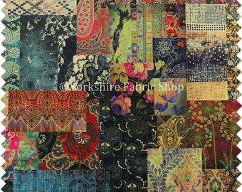Velvet Patchwork - Etsy