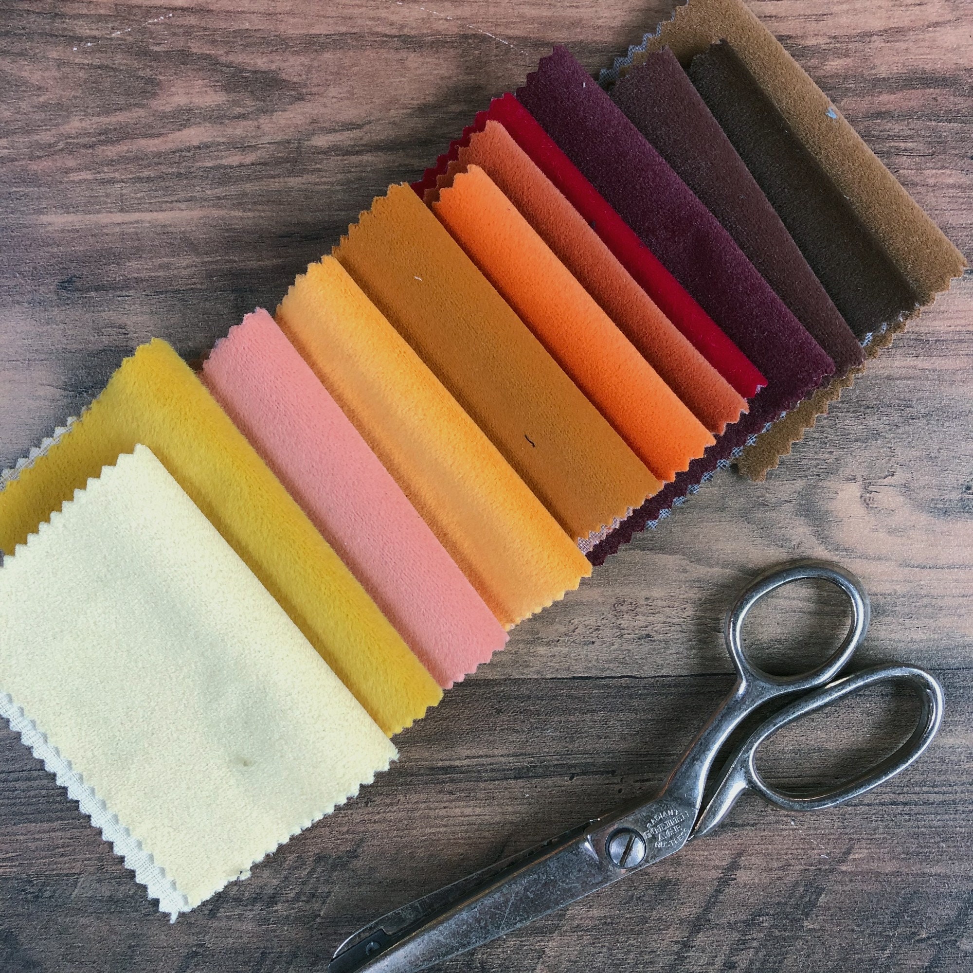 Super Soft Brushed Velvet Upholstery Fabric for Curtains, Cushions ...