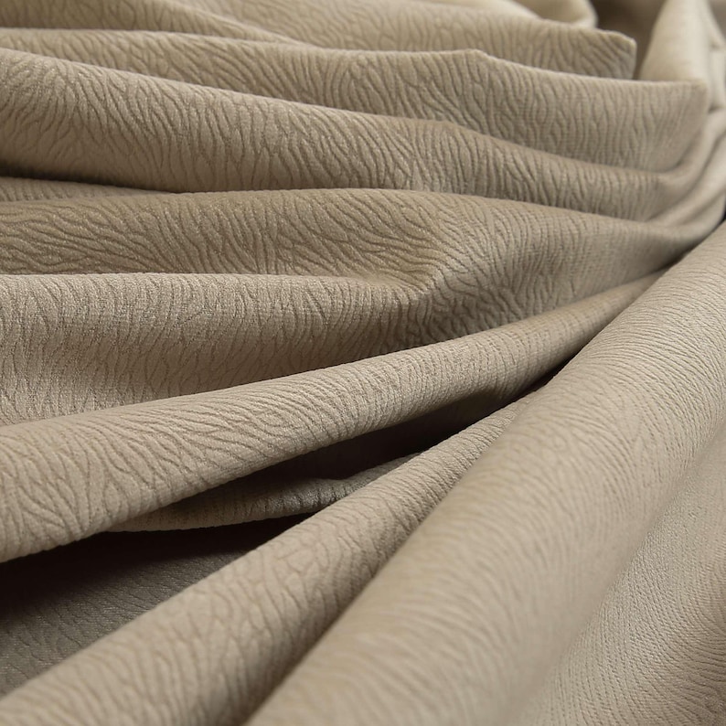 Subtly Animal Skin Pattern Embossed Soft Velvet Upholstery Fabric for ...