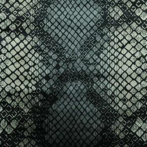 New Soft Snake Scales Pattern in Blue Colour Velvet Material Furnishing ...