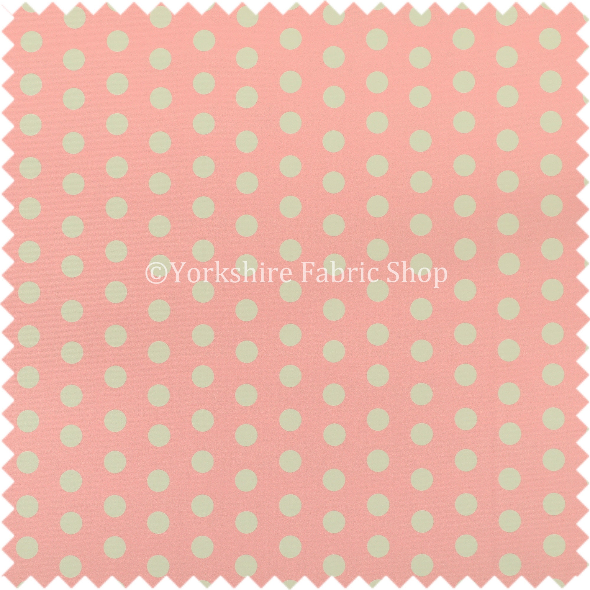 New Pink White Spotted Pattern Printed Velour Velvet | Etsy