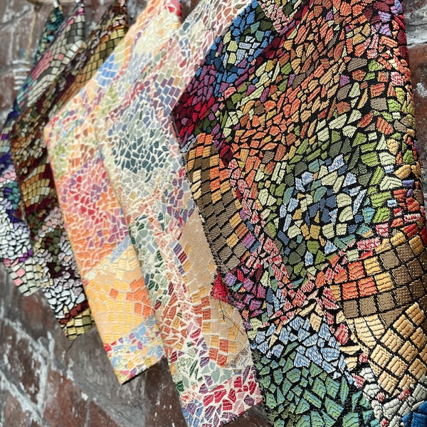 Stained Glass Fabric - Etsy