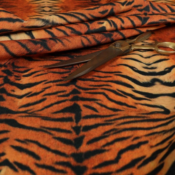 Tiger Fabric - Etsy