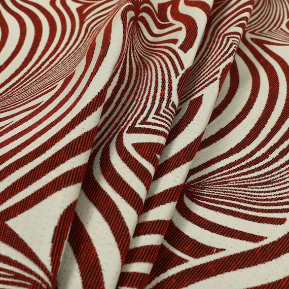 Red Modern Fabric Patterns