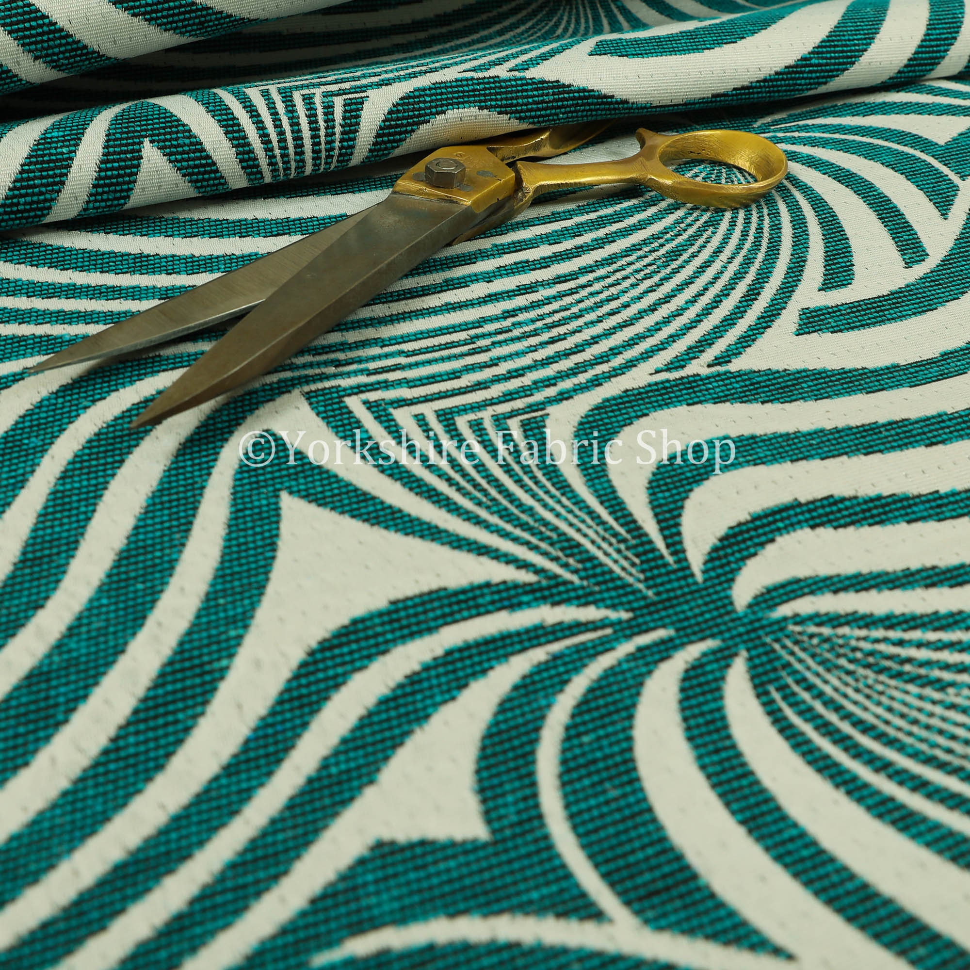 Modern Funky Stripe Zebra Style Design Teal White Lightweight - Etsy UK