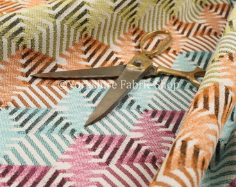 Geometric curtains | Etsy