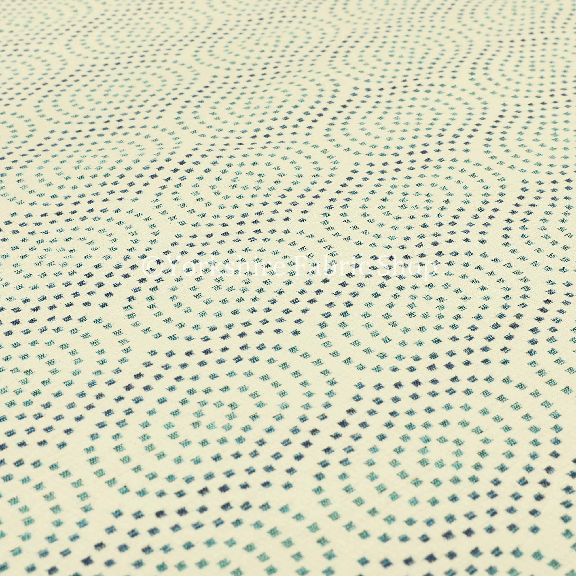 New Decorative Geometric Swirl Blue Teal Colour Pattern - Etsy UK