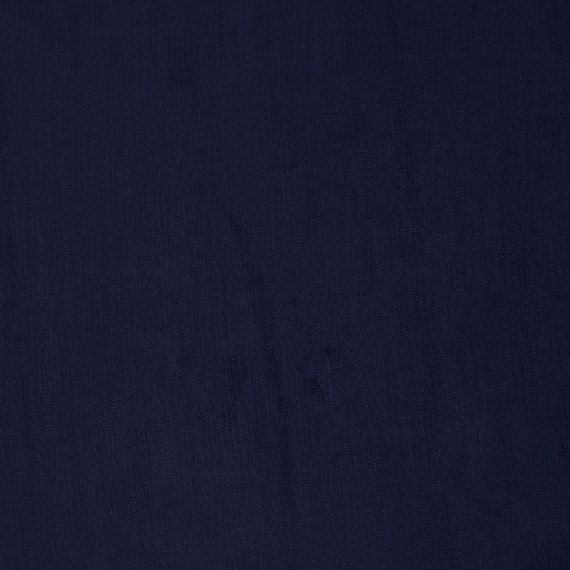 Dark Blue Chenille Fabric