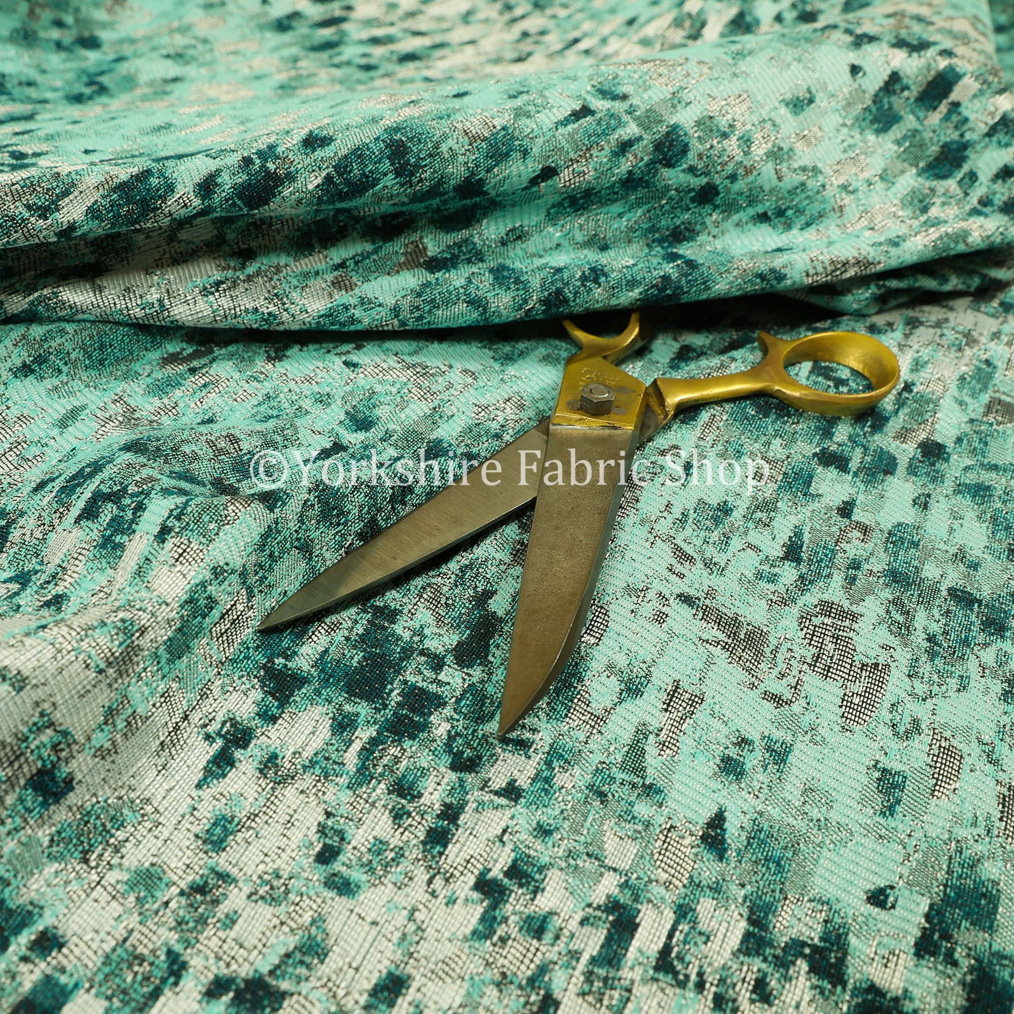 New Shine Tone Blue Silver Colour Wave Striped Pattern In | Etsy